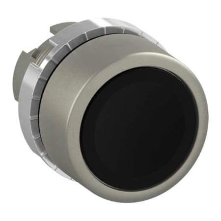 Springer Controls Co ABB Non-Illuminated Push Button Operator, 22mm, Black, Flush Style P9M-PNNG ...